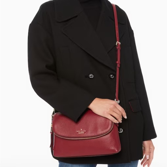 kate spade | Bags | Jackson Street Harlyn Crossbody Purse Beautiful Fig Jam Color | Poshmark